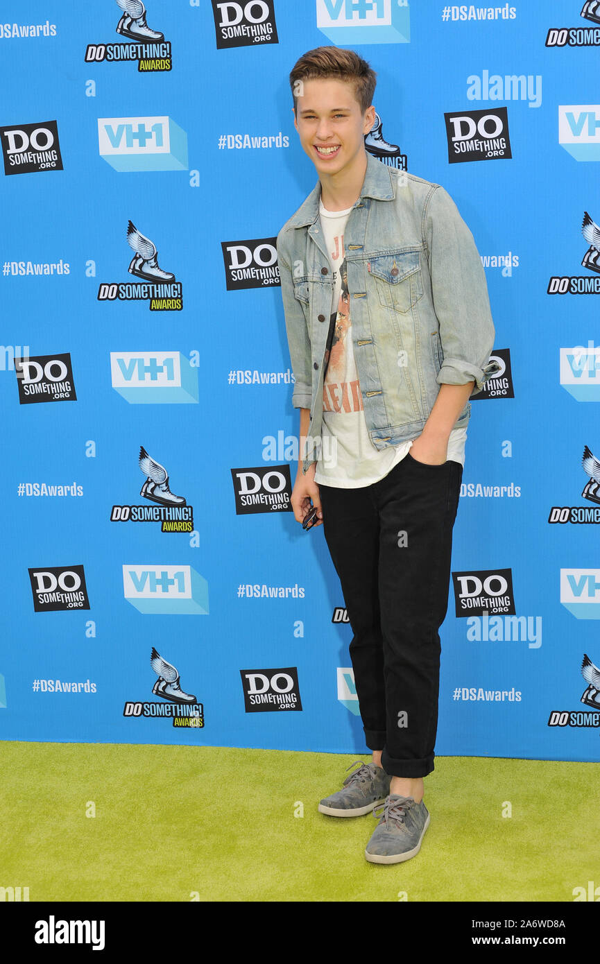 LOS ANGELES, CA. July 31, 2013: Ryan Beatty at the 2013 Do Something ...