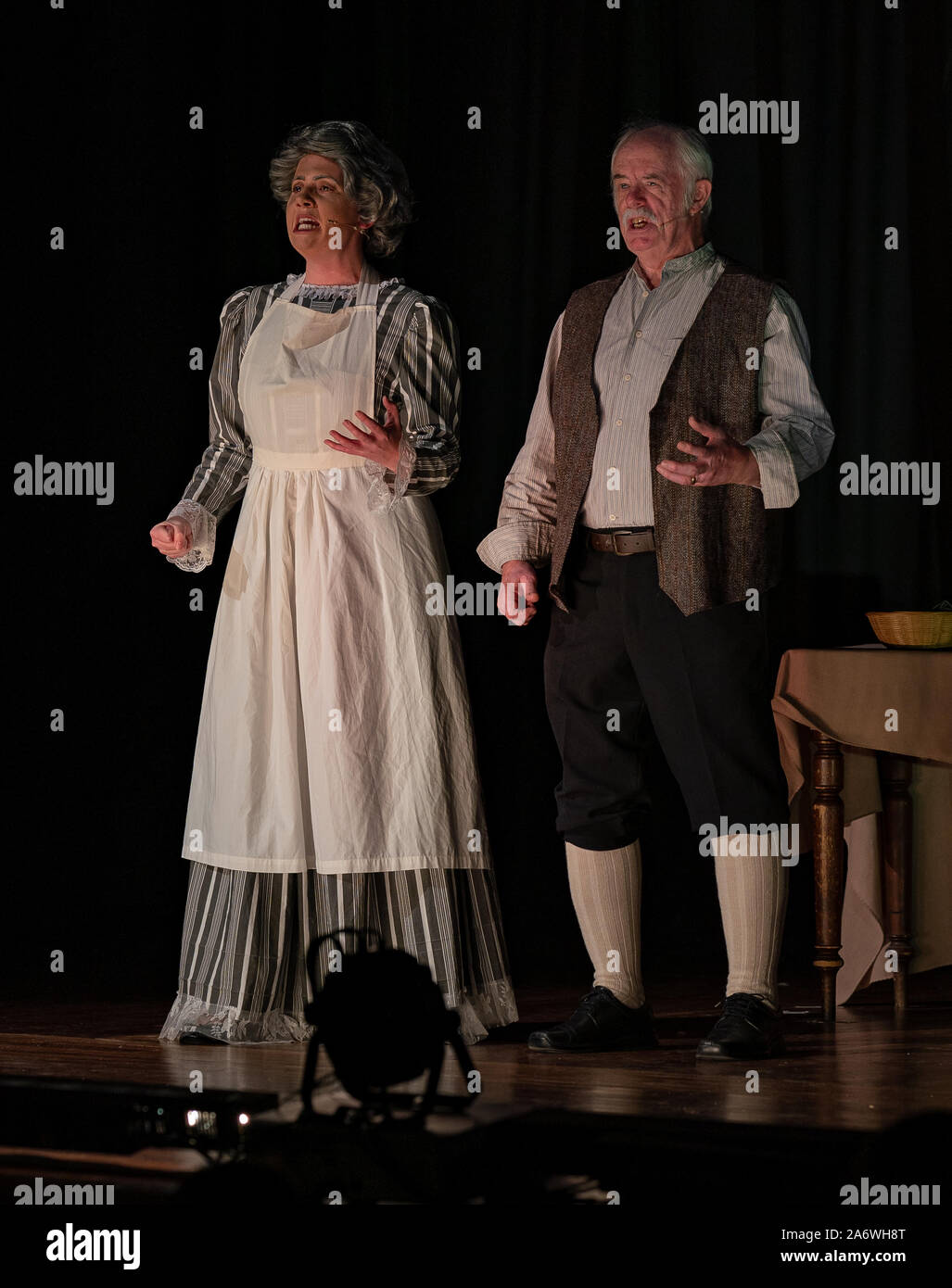 26 October 2019. Elgin Town Hall, Moray, Scotland, UK. This is a scene ...