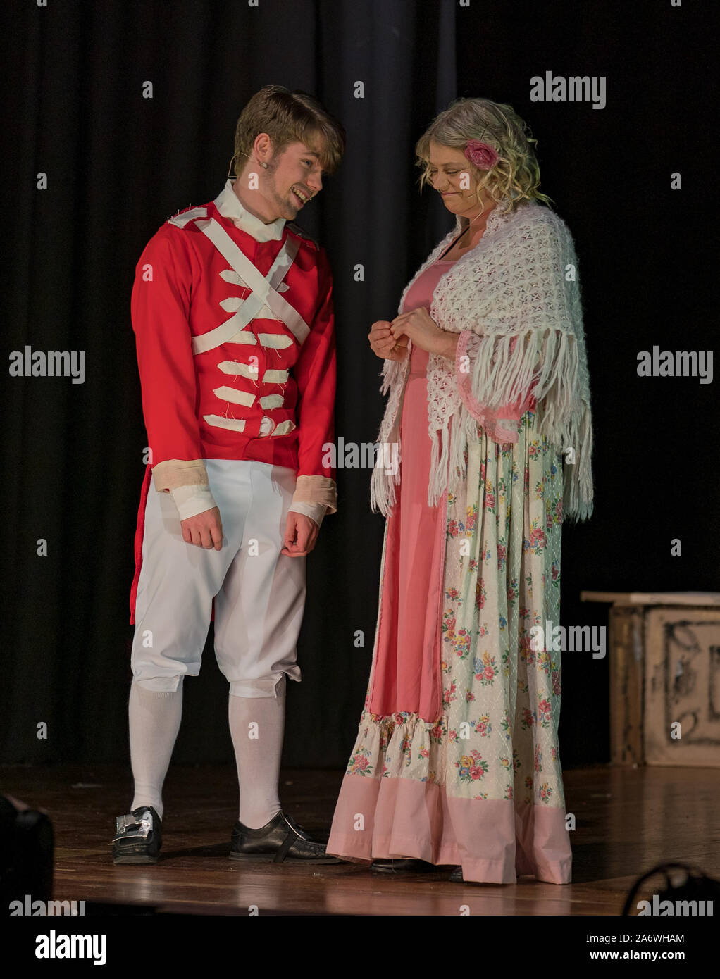 26 October 2019. Elgin Town Hall, Moray, Scotland, UK. This is a scene ...