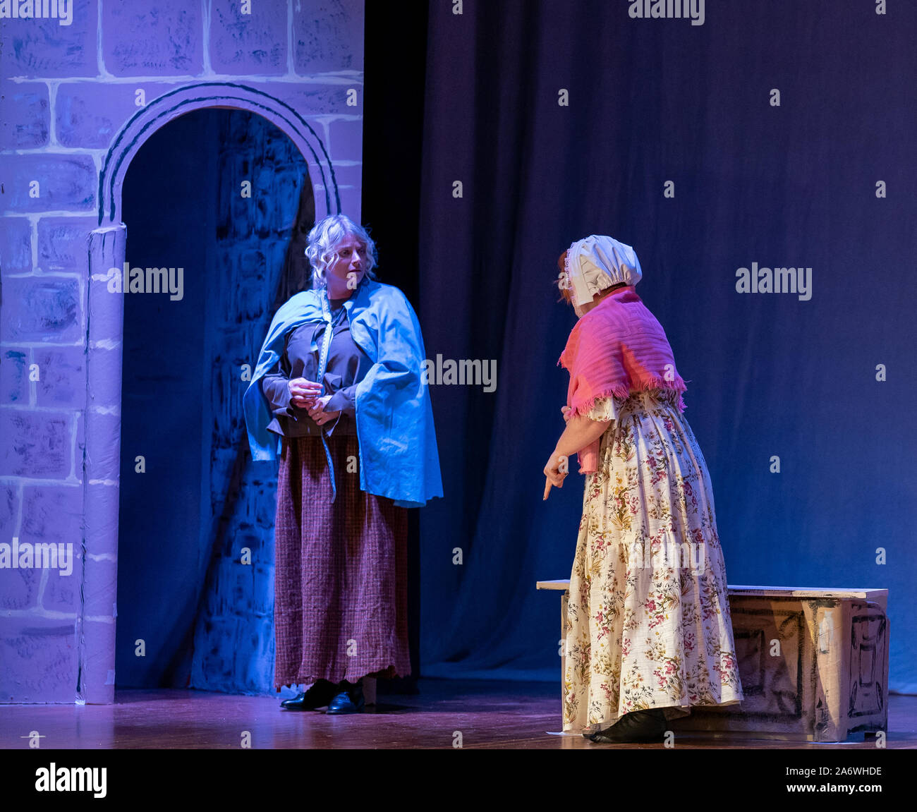 26 October 2019. Elgin Town Hall, Moray, Scotland, UK. This is a scene ...