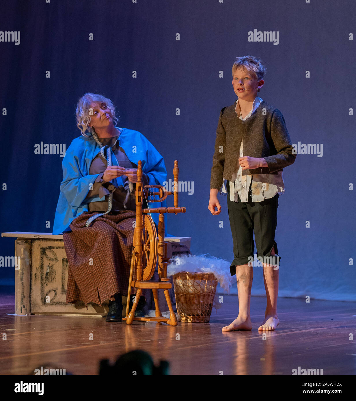 26 October 2019. Elgin Town Hall, Moray, Scotland, UK. This is a scene ...