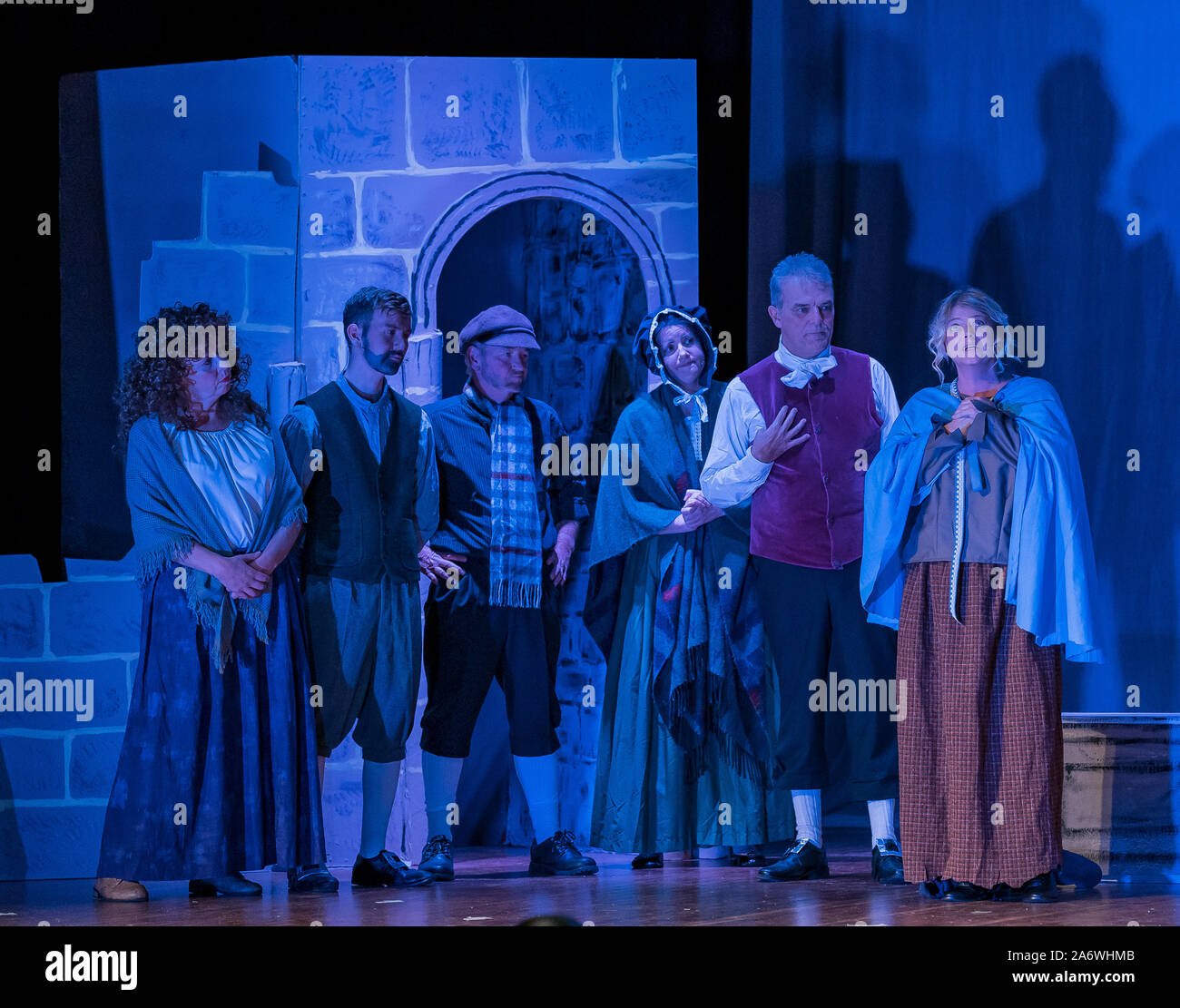 26 October 2019. Elgin Town Hall, Moray, Scotland, UK. This is a scene ...