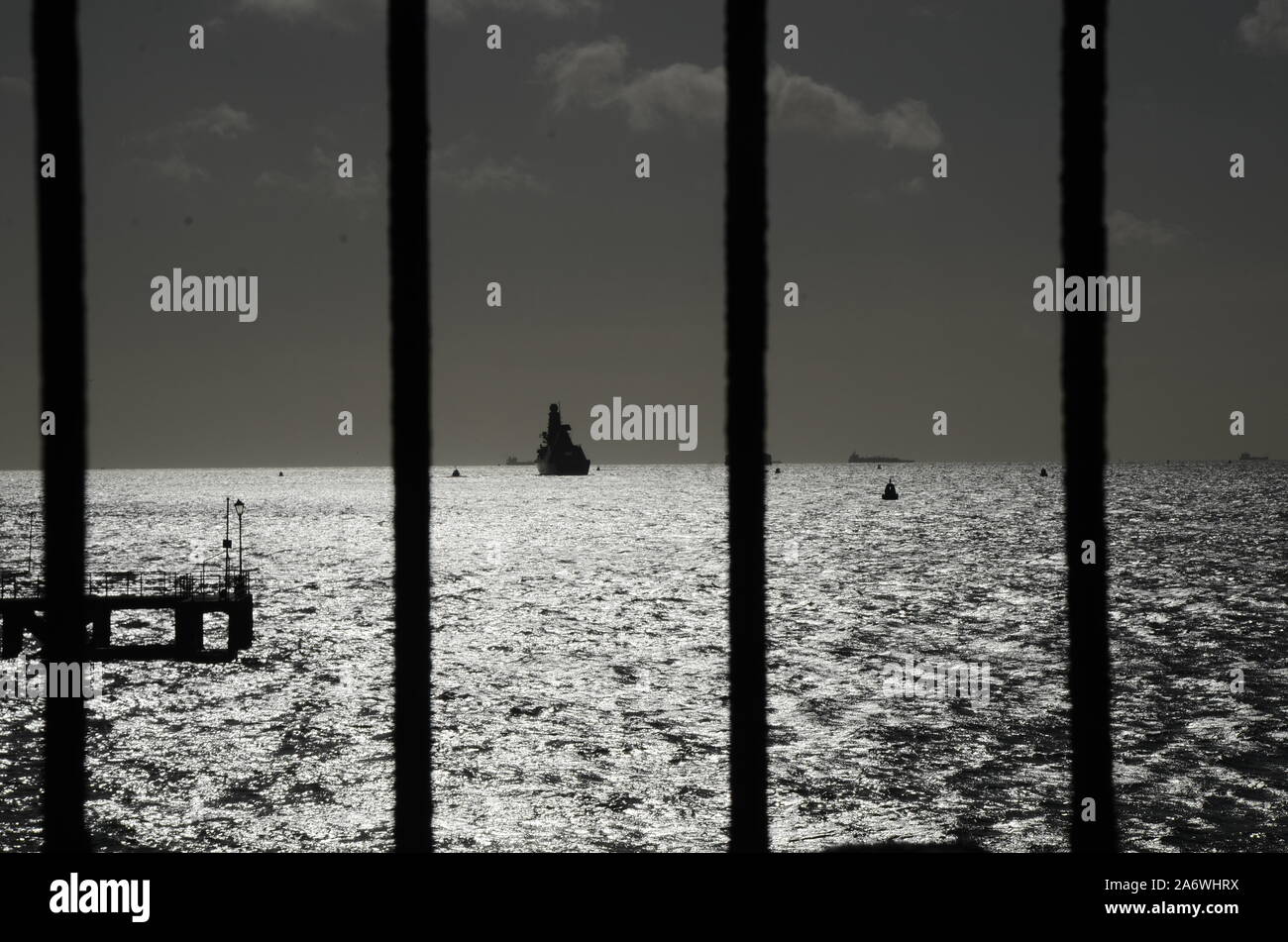 British Military fortifications, portsmouth Stock Photo - Alamy