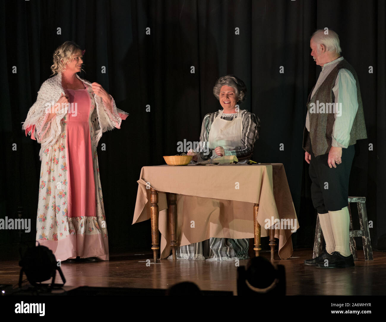 26 October 2019. Elgin Town Hall, Moray, Scotland, UK. This is a scene ...