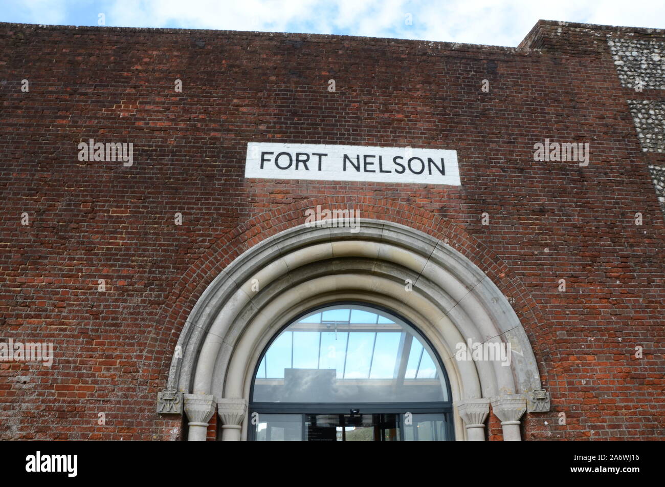 British Military fortifications, portsmouth Stock Photo - Alamy
