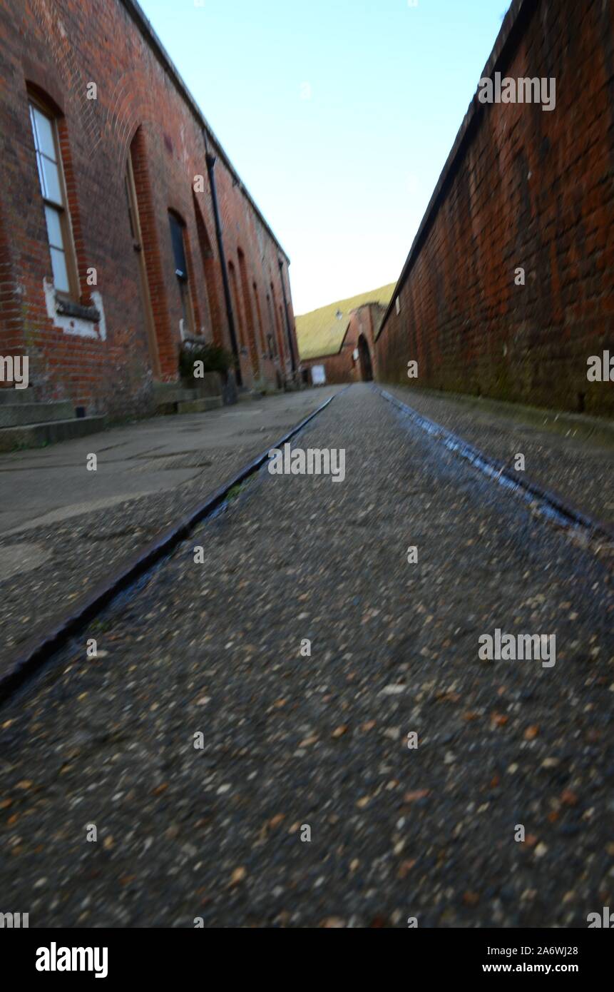 British Military fortifications, portsmouth Stock Photo - Alamy