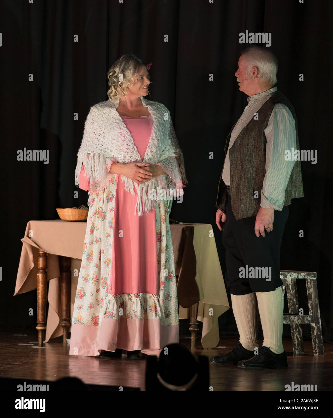 26 October 2019. Elgin Town Hall, Moray, Scotland, UK. This is a scene ...