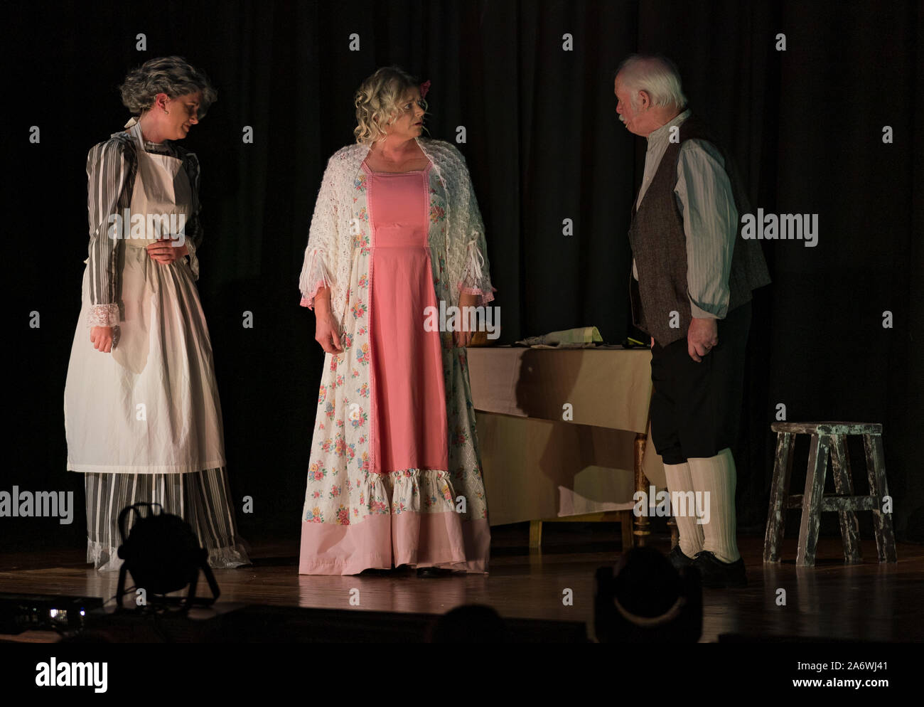 26 October 2019. Elgin Town Hall, Moray, Scotland, UK. This is a scene ...