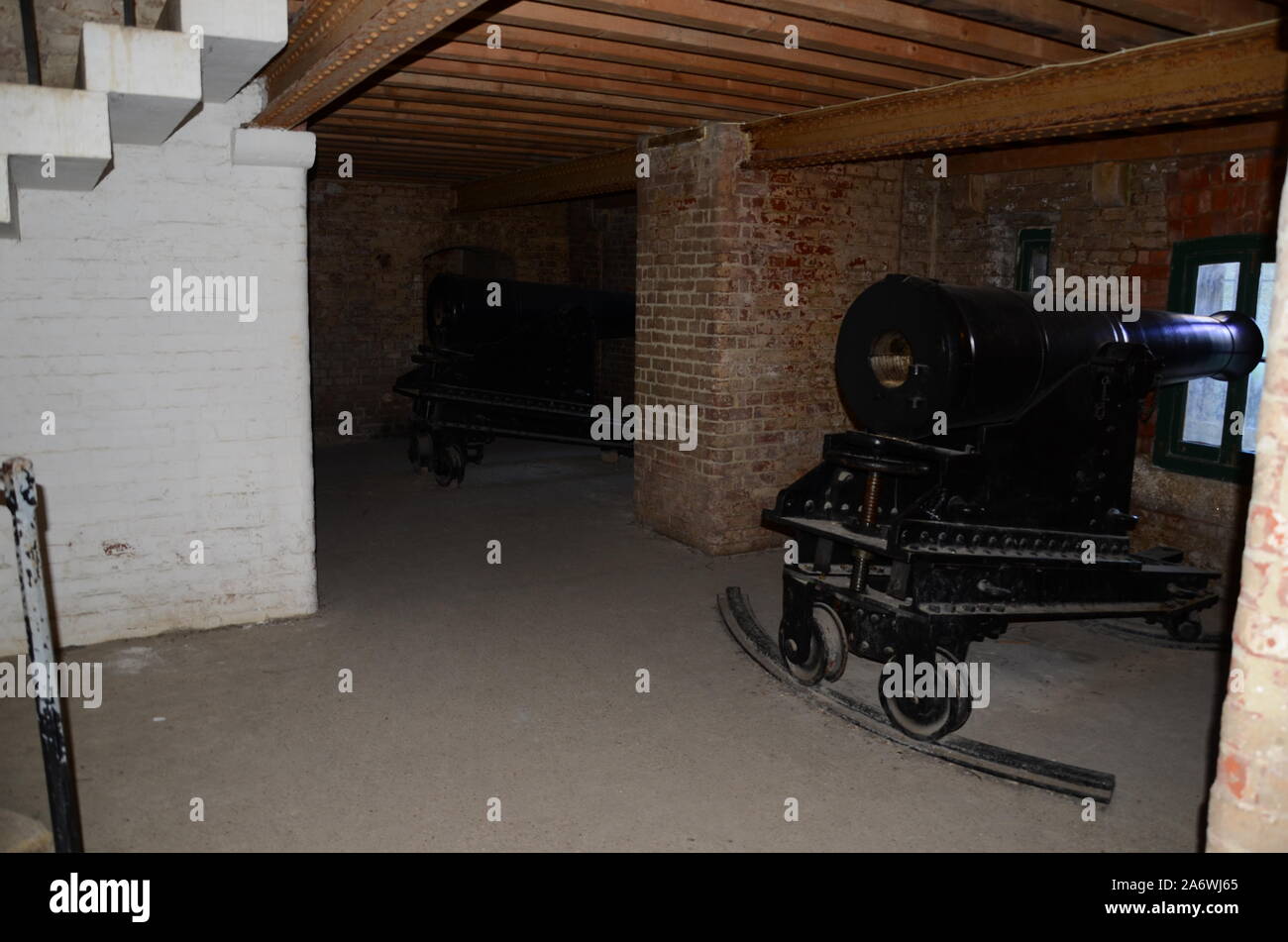 British Military fortifications, portsmouth Stock Photo - Alamy