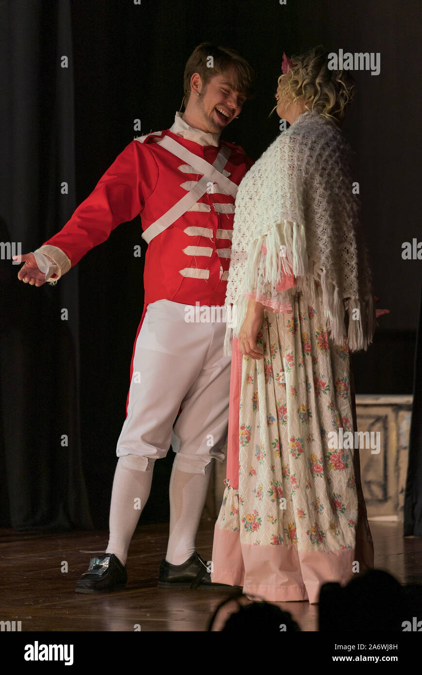 26 October 2019. Elgin Town Hall, Moray, Scotland, UK. This is a scene ...