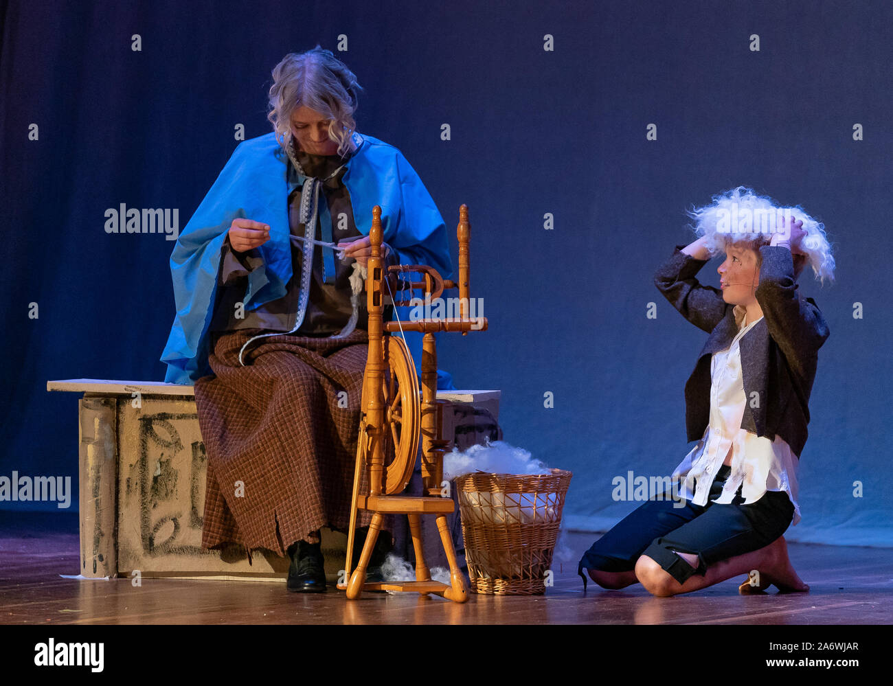 26 October 2019. Elgin Town Hall, Moray, Scotland, UK. This is a scene ...