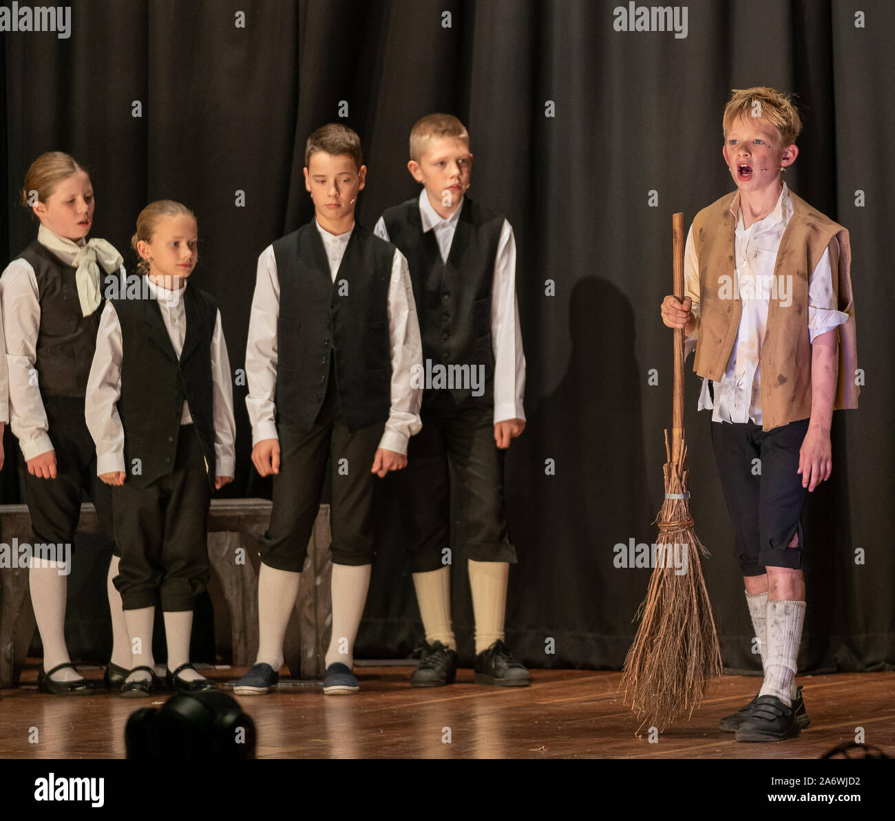 26 October 2019. Elgin Town Hall, Moray, Scotland, UK. This is a scene ...