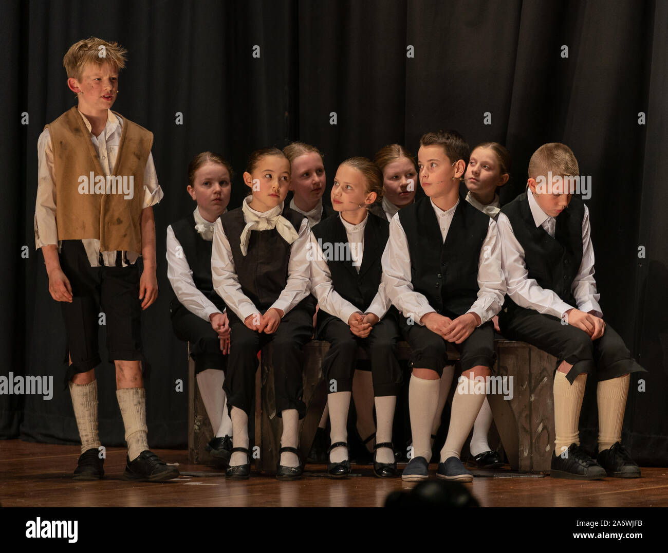 26 October 2019. Elgin Town Hall, Moray, Scotland, UK. This is a scene ...