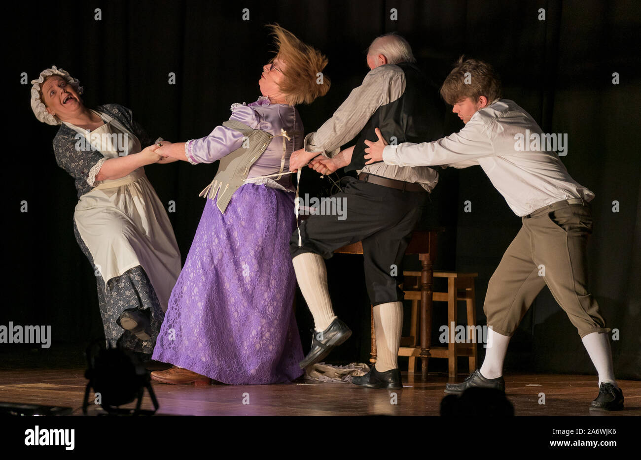 26 October 2019. Elgin Town Hall, Moray, Scotland, UK. This is a scene ...