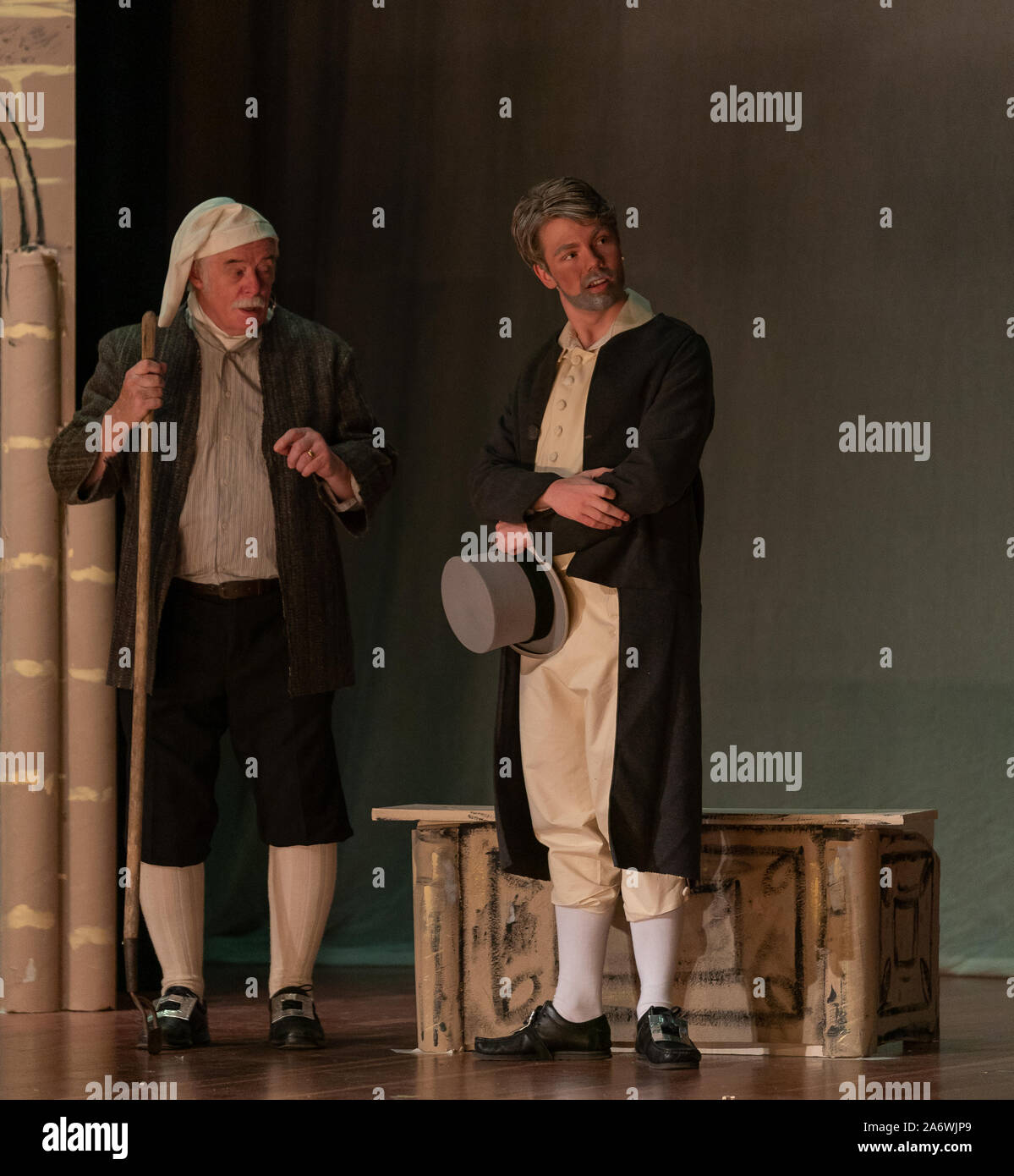 26 October 2019. Elgin Town Hall, Moray, Scotland, UK. This is a scene ...