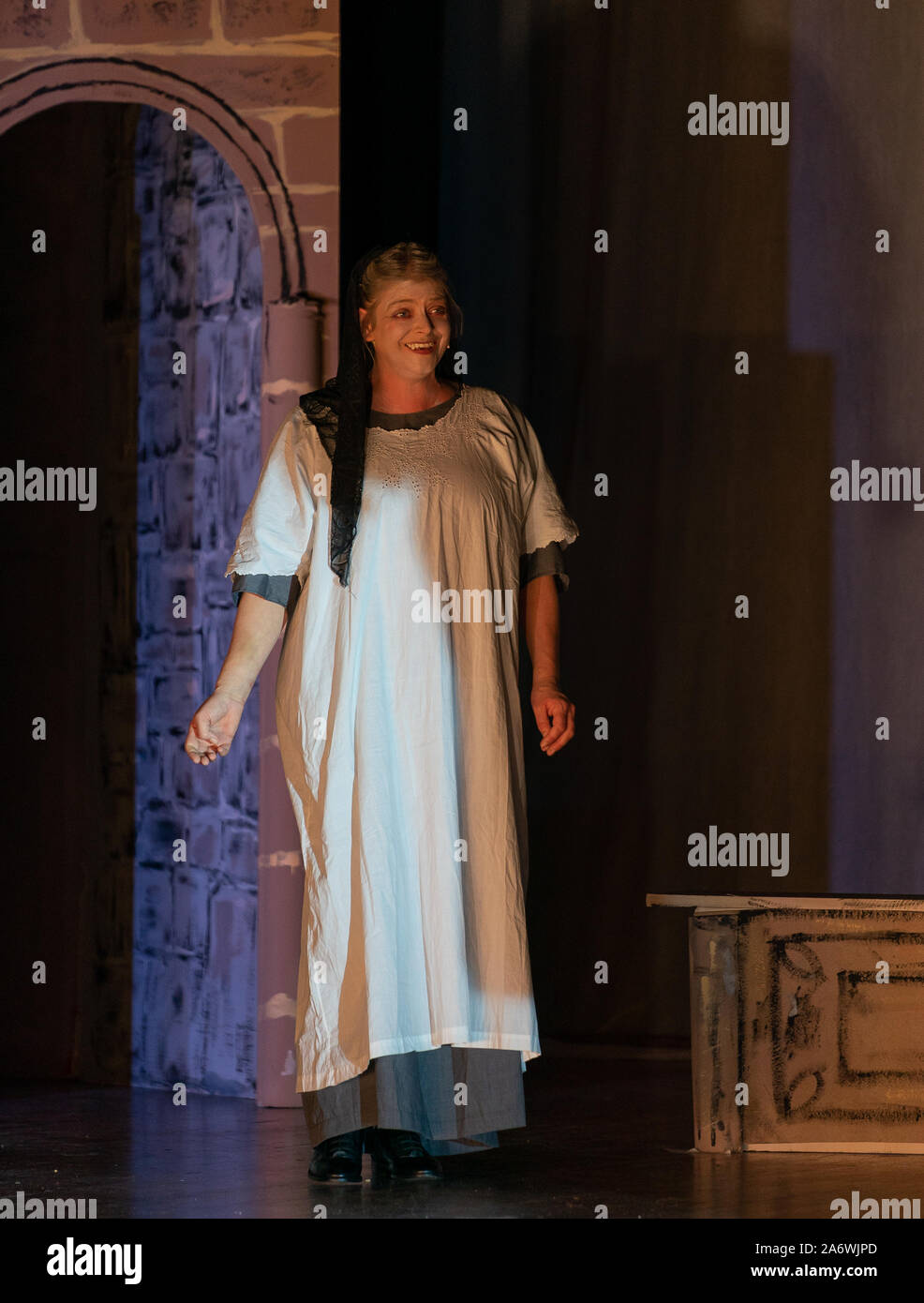 26 October 2019. Elgin Town Hall, Moray, Scotland, UK. This is a scene ...