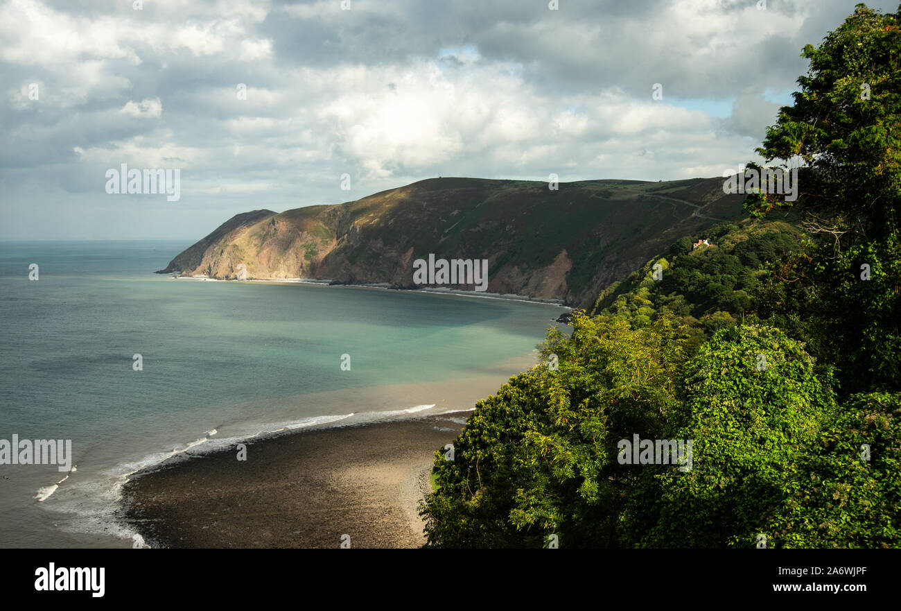 Lynmouth eastern beach hi-res stock photography and images - Alamy