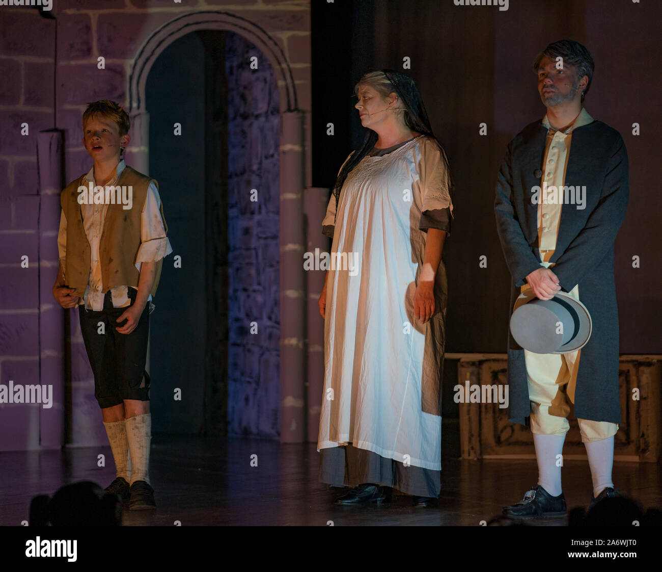 26 October 2019. Elgin Town Hall, Moray, Scotland, UK. This is a scene ...