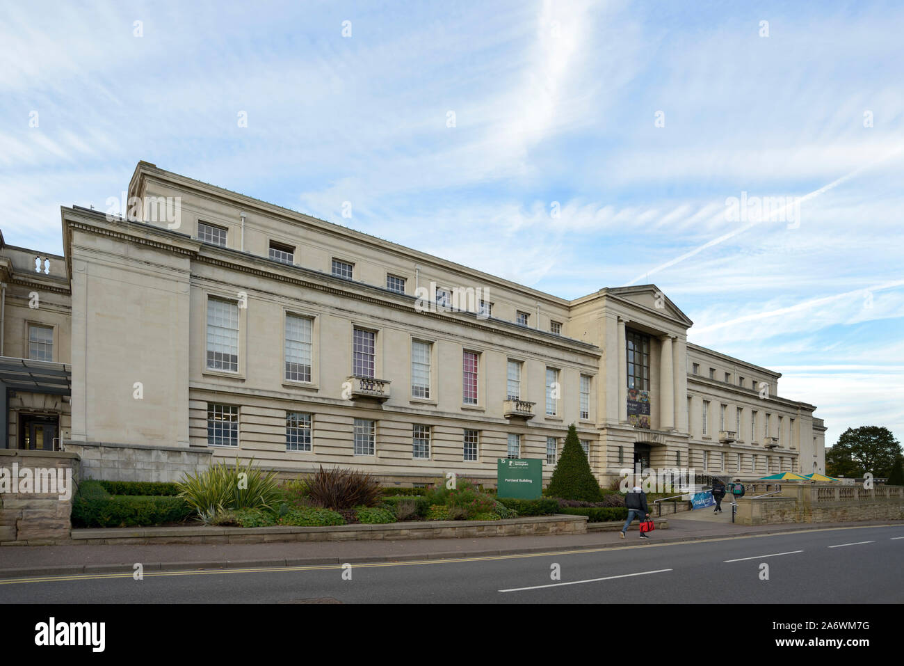 Portland building, Nottingham University Stock Photo - Alamy