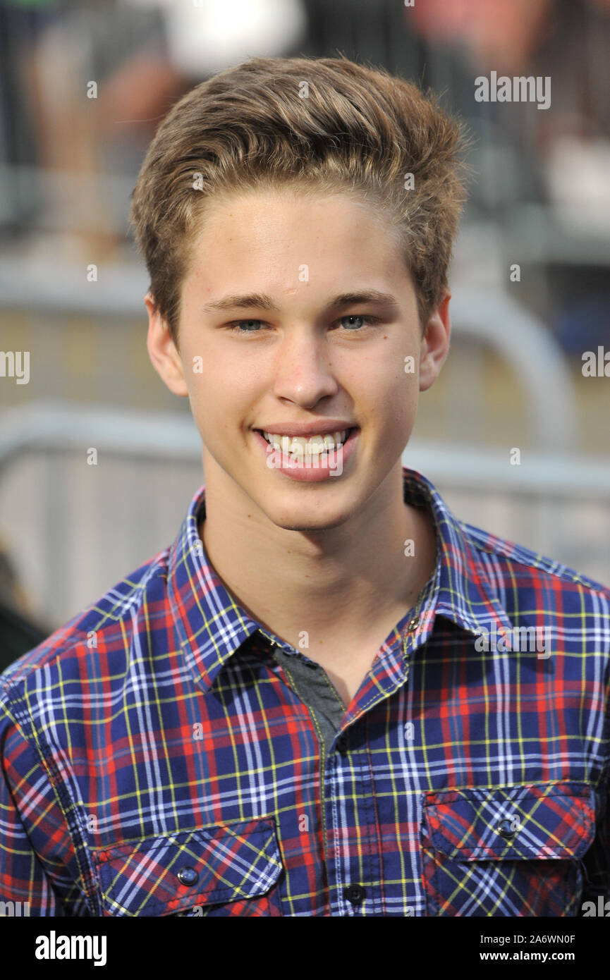 LOS ANGELES, CA. August 26, 2013: Ryan Beatty at the premiere of ...