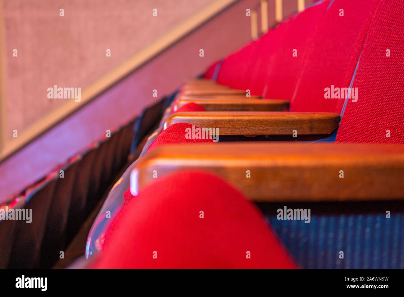 Interior theatre showing seats balcony hi-res stock photography and ...
