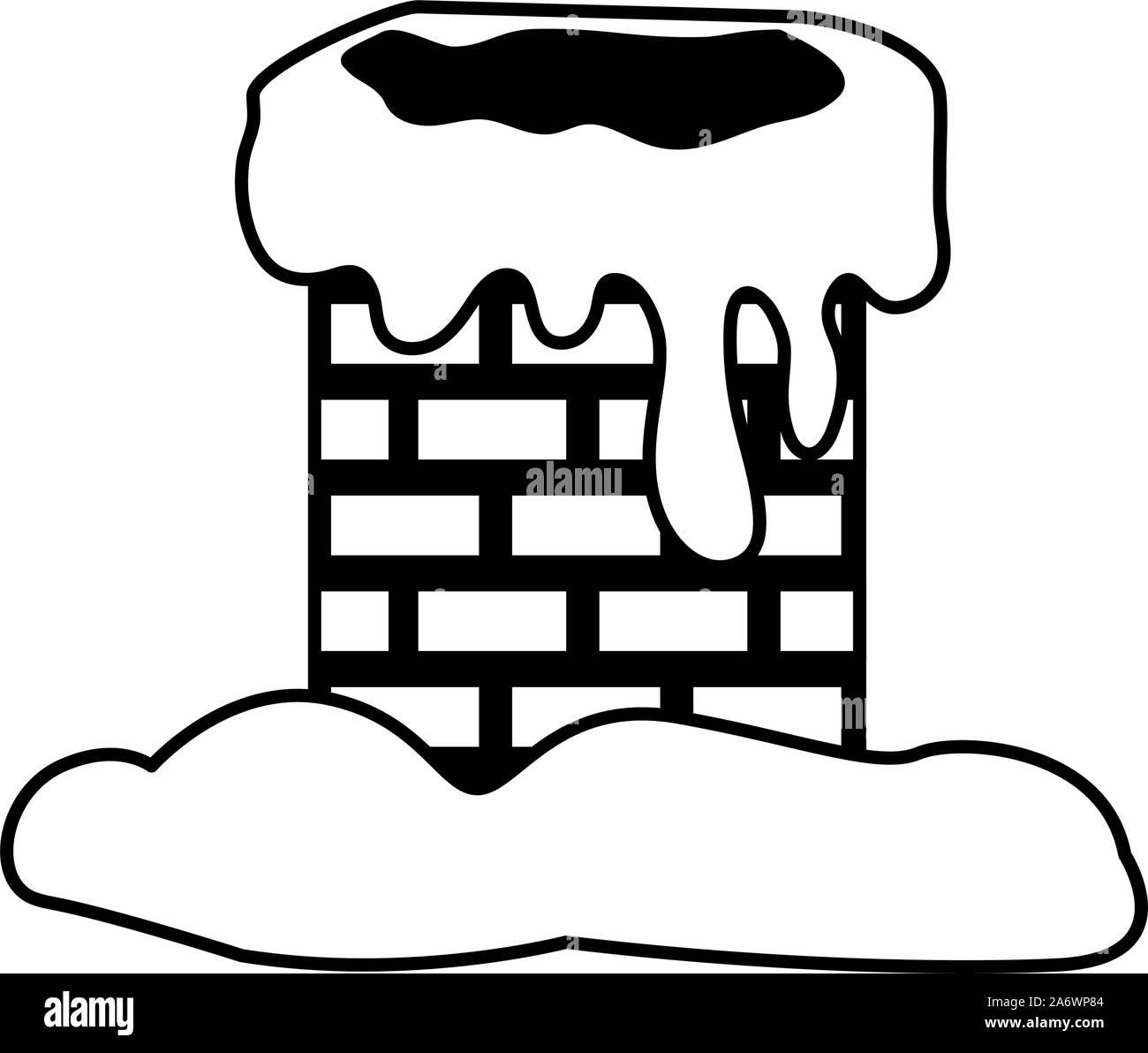 House chimney design, Architecture home winter decoration season and ...