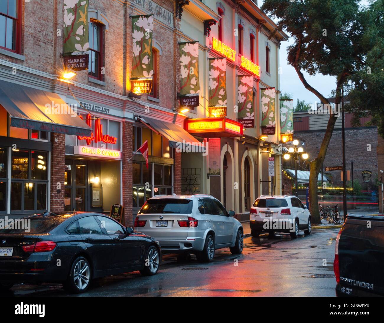 Victoria vancouver market square hi-res stock photography and images ...