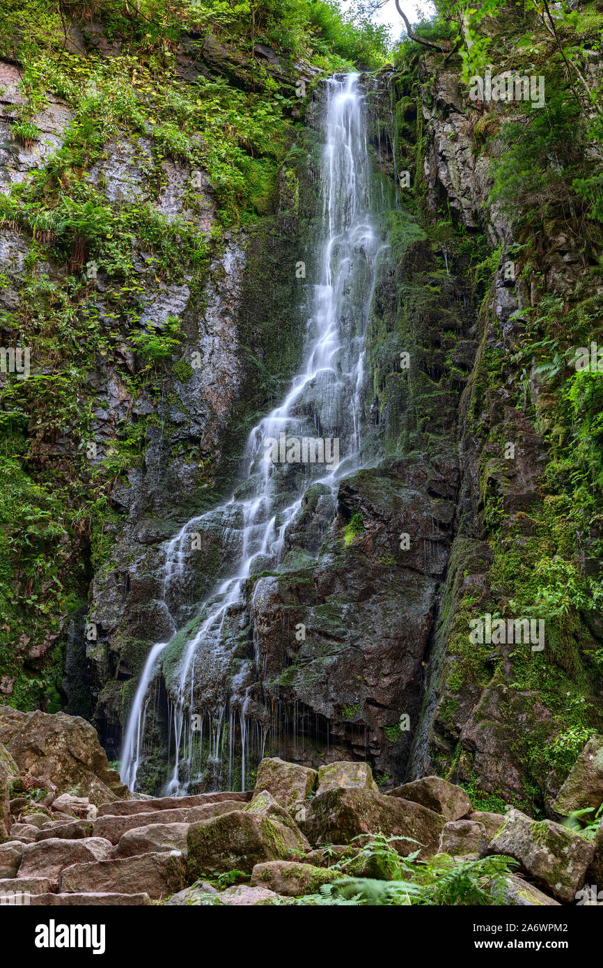 This waterfall in the Black Forest with over 30m in height is called ...