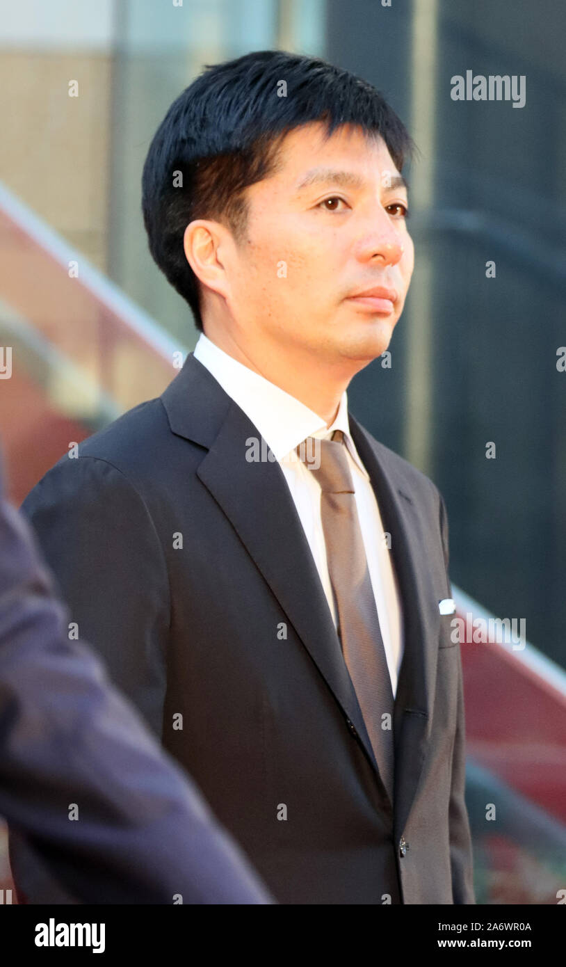 Tokyo, Japan. 28th Oct, 2019. Japanese IT company CyberAgent president ...