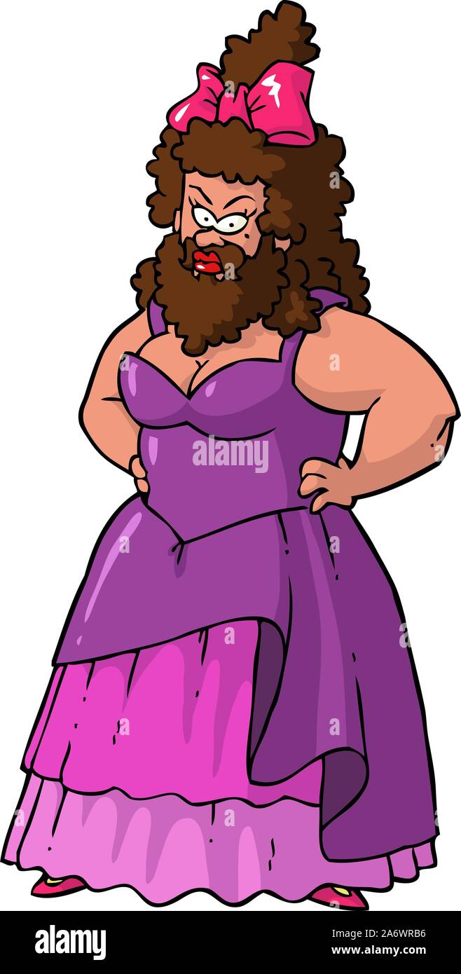 Bearded Lady Woman High Resolution Stock Photography and Images - Alamy