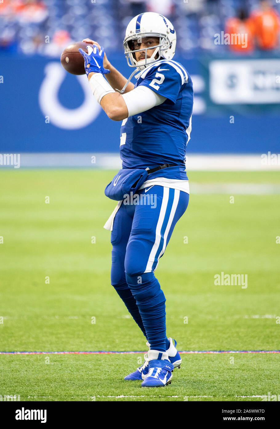 Indianapolis, Indiana, USA. 27th Oct, 2019. Indianapolis Colts ...