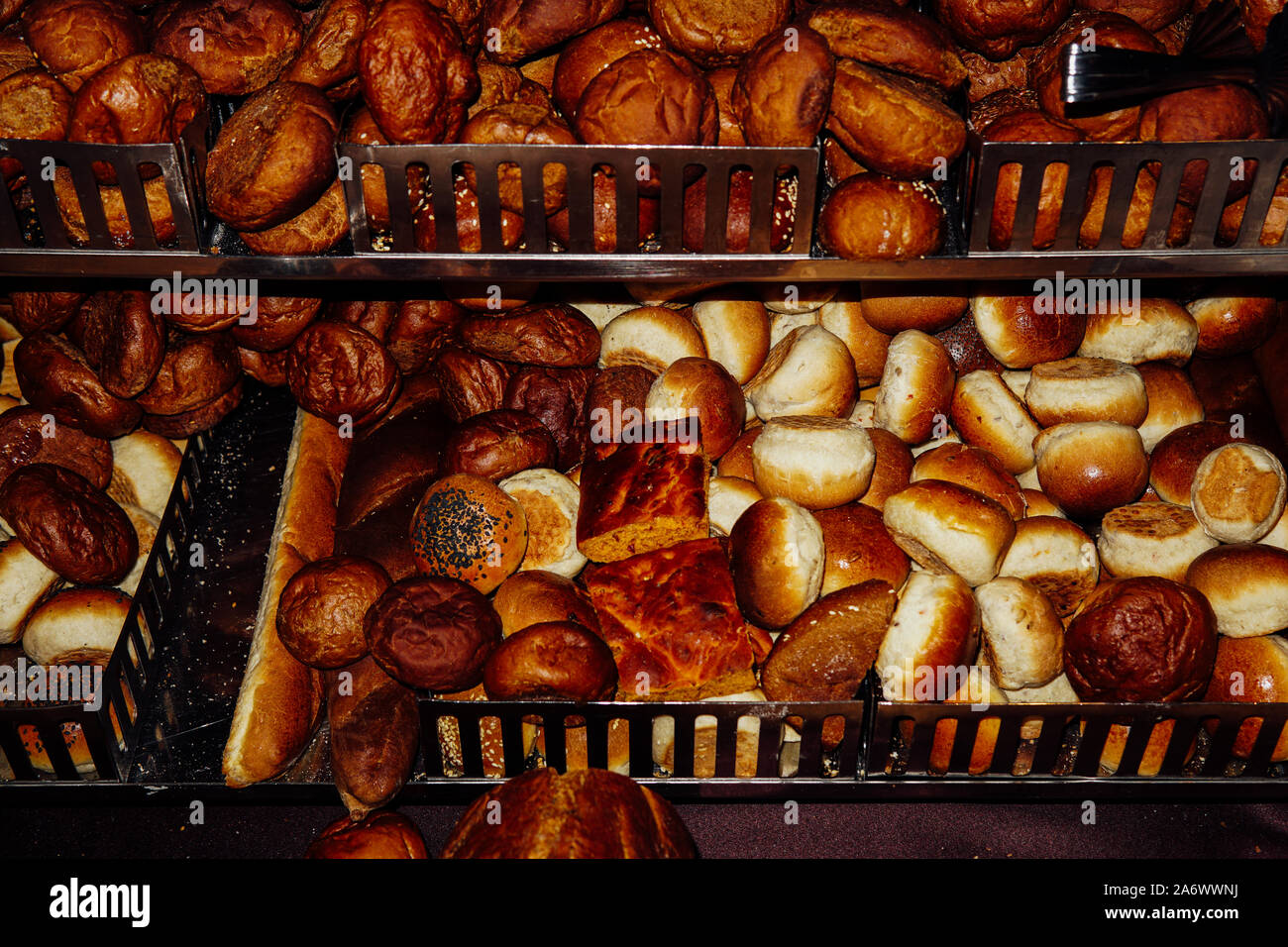 Mixed grain bread rolls hi-res stock photography and images - Alamy
