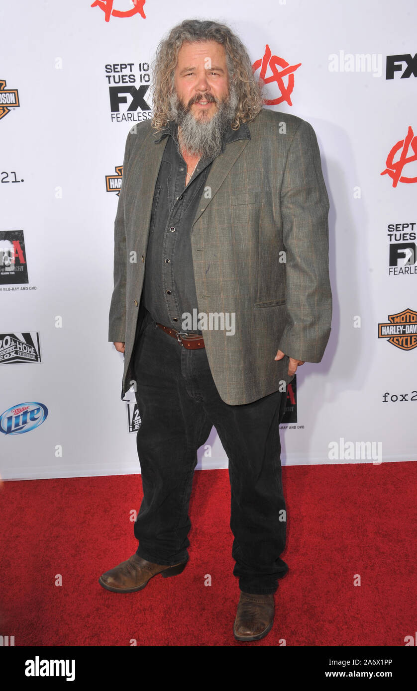 LOS ANGELES, CA. September 07, 2013: Mark Boone Jr. at the season 6 ...