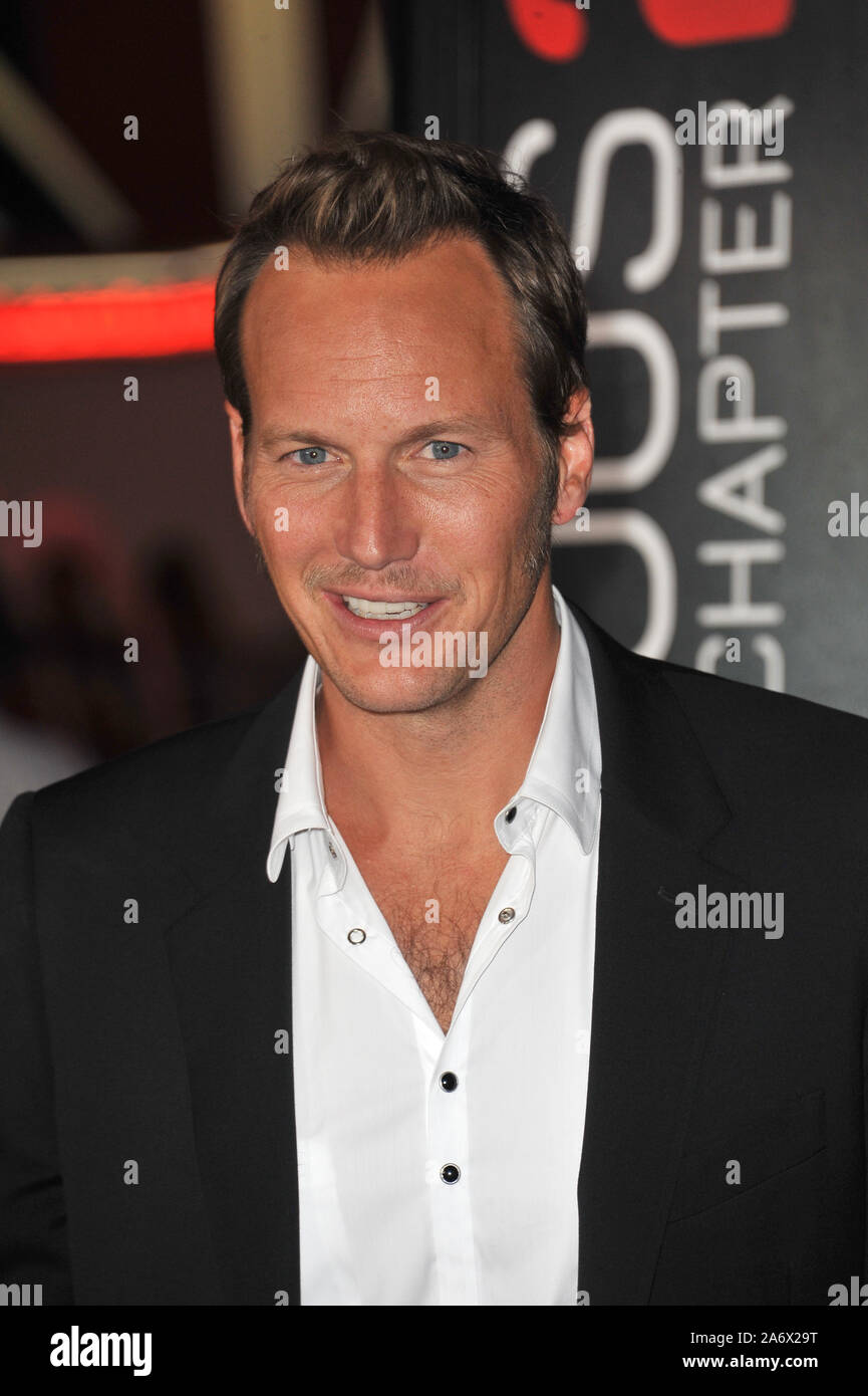 LOS ANGELES, CA. September 10, 2013: Patrick Wilson at the world ...