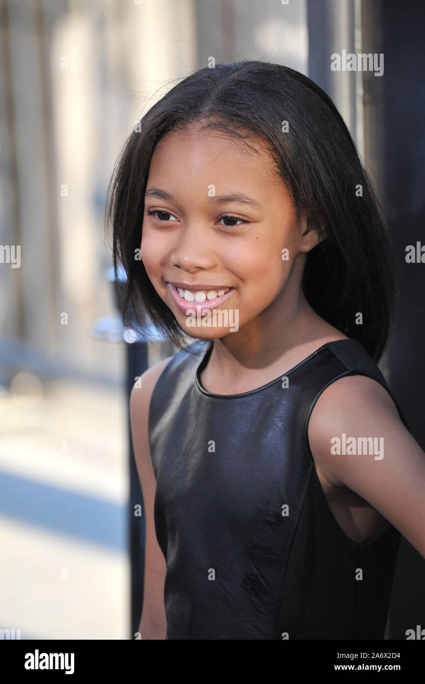 LOS ANGELES, CA. September 12, 2013: Kyla-Drew Simmons at the premiere ...