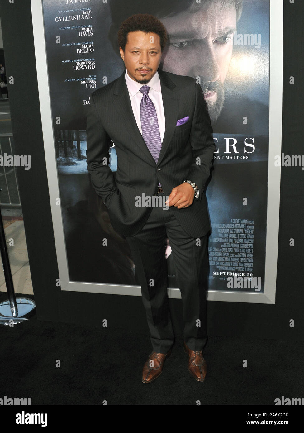 LOS ANGELES, CA. September 12, 2013: Terrence Howard at the premiere of ...