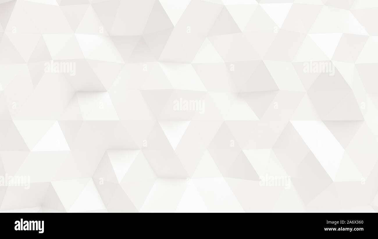 White background crystal structure. 3d illustration, 3d rendering Stock ...