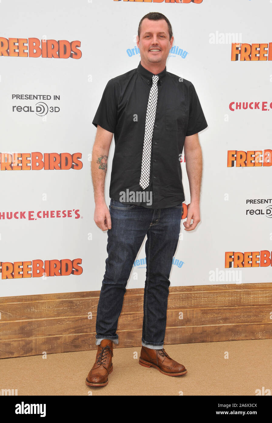 LOS ANGELES, CA. October 13, 2013: Director Jimmy Hayward at the world ...