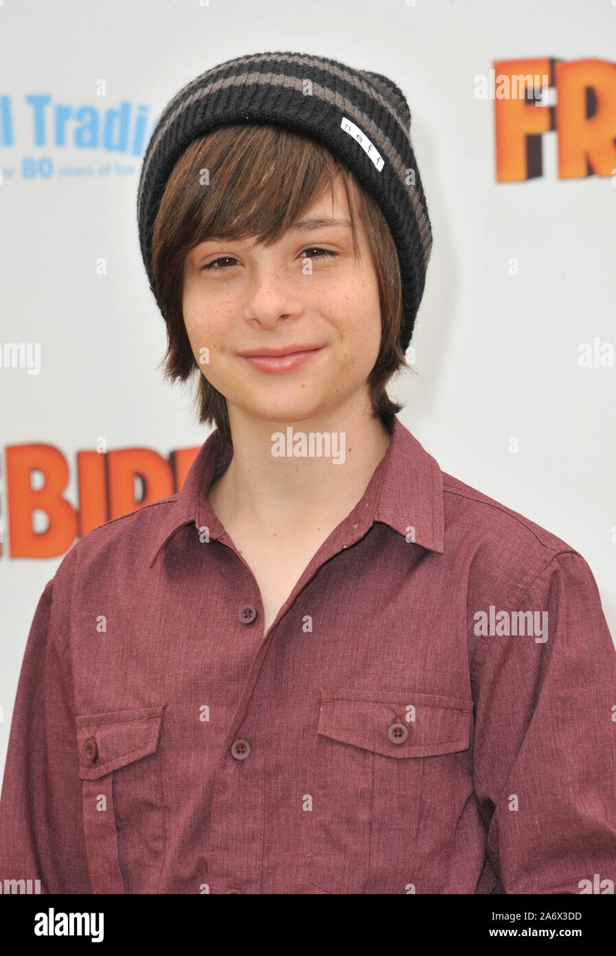 LOS ANGELES, CA. October 13, 2013: Robbie Tucker at the world premiere ...