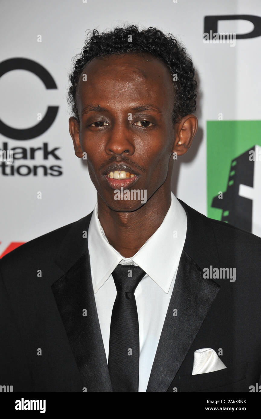 LOS ANGELES, CA. October 21, 2013: Barkhad Abdi at the 17th Annual ...
