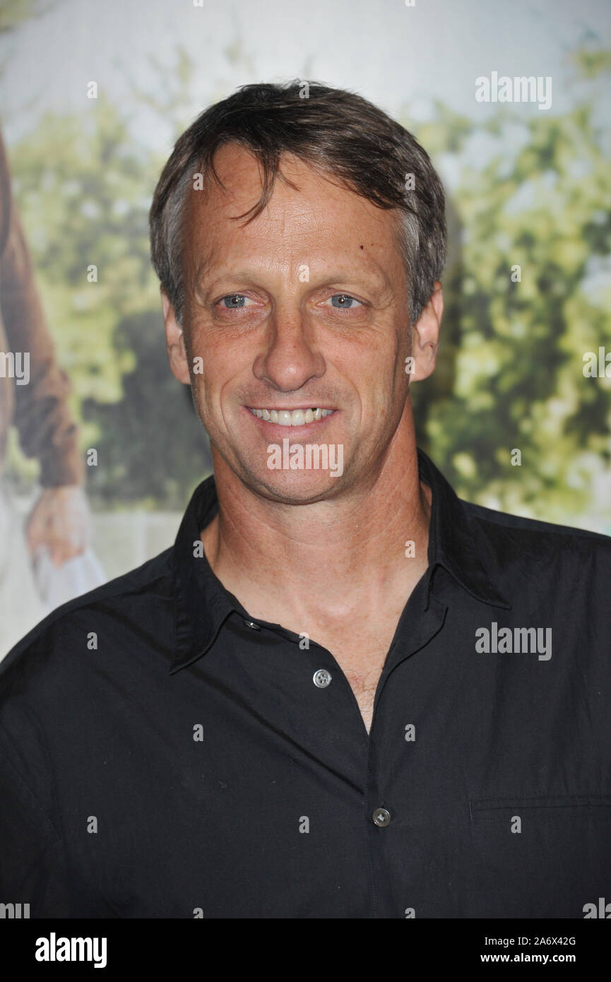 LOS ANGELES, CA. October 23, 2013: Tony Hawke at the premiere of ...