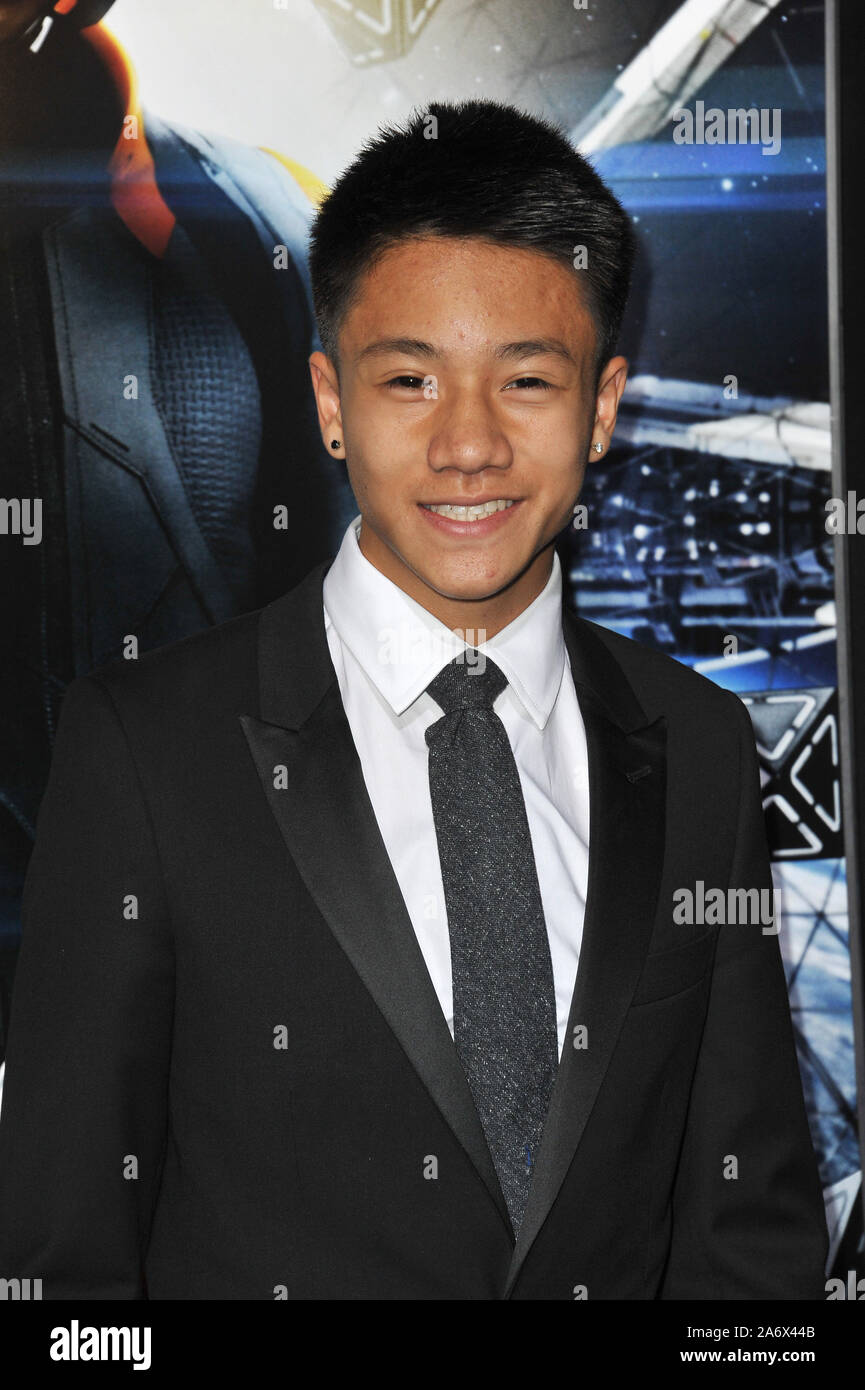 LOS ANGELES, CA. October 28, 2013: Brandon Soo Hoo at the Los Angeles ...