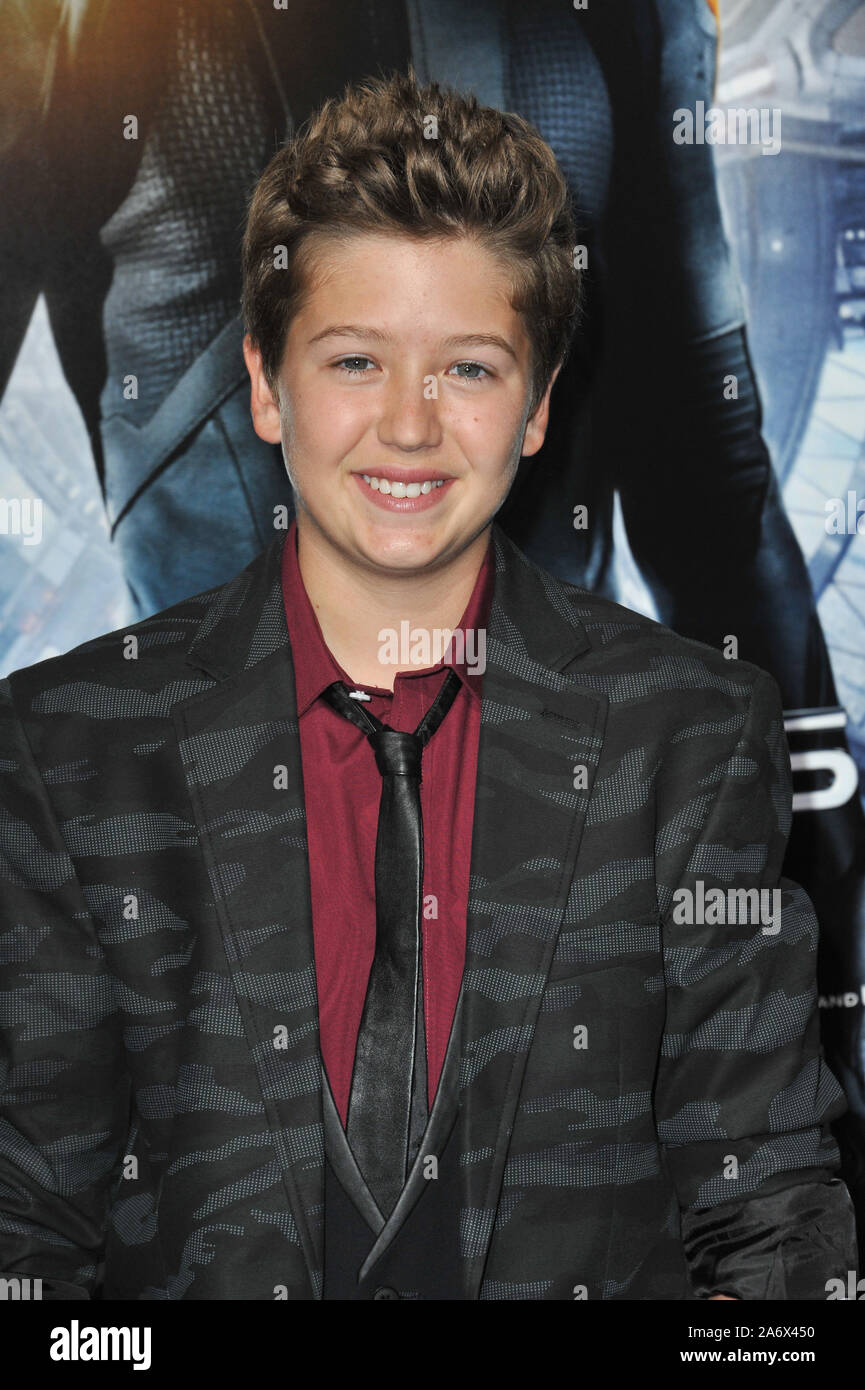 LOS ANGELES, CA. October 28, 2013: Garrett Ryan at the Los Angeles ...