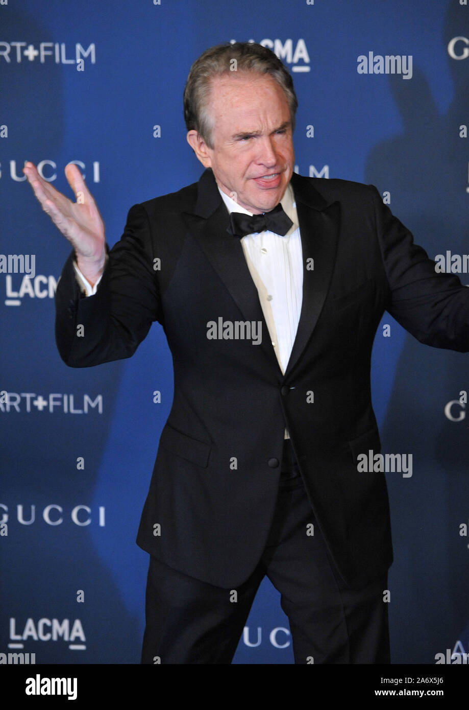 LOS ANGELES, CA - NOVEMBER 2, 2013: Warren Beatty at the 2013 LACMA Art ...
