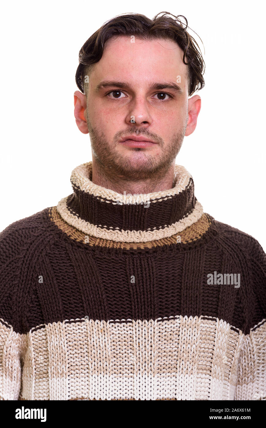 Wearing woolen sweater hi-res stock photography and images - Alamy