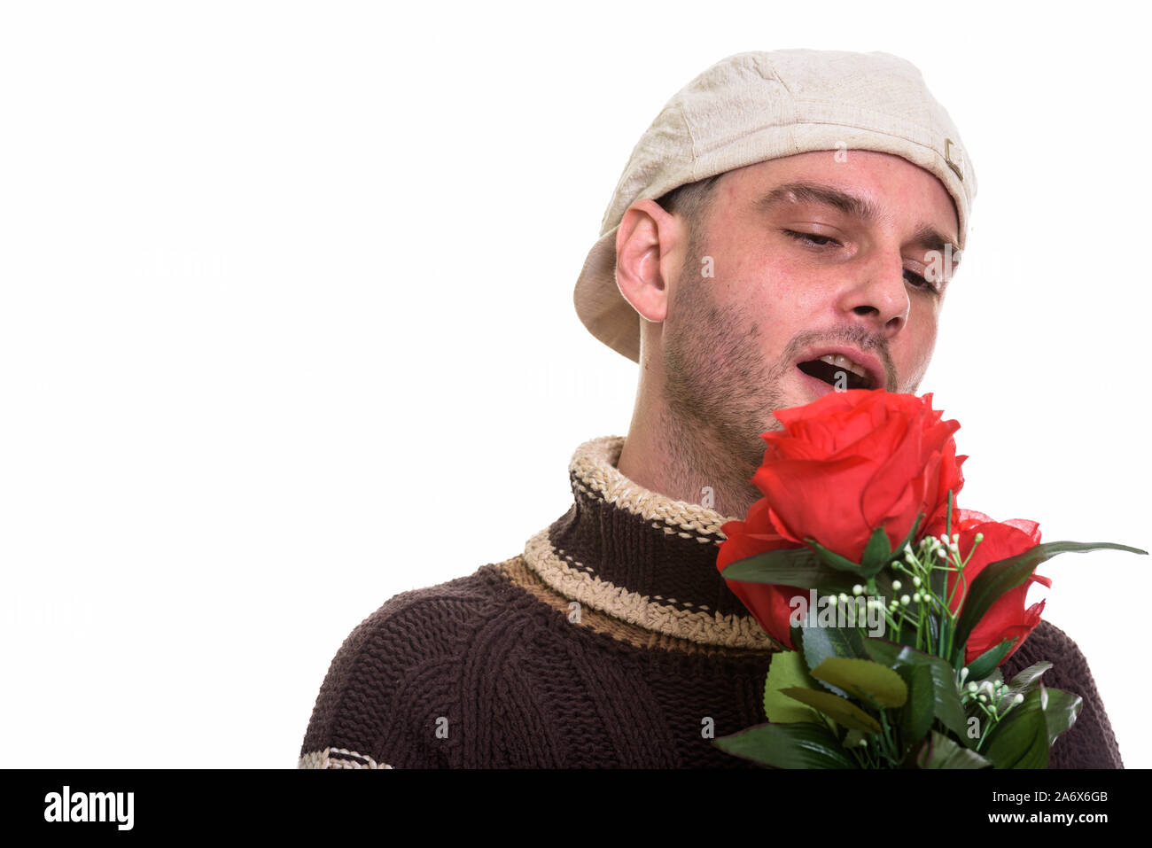 Flowers hat hi-res stock photography and images - Alamy