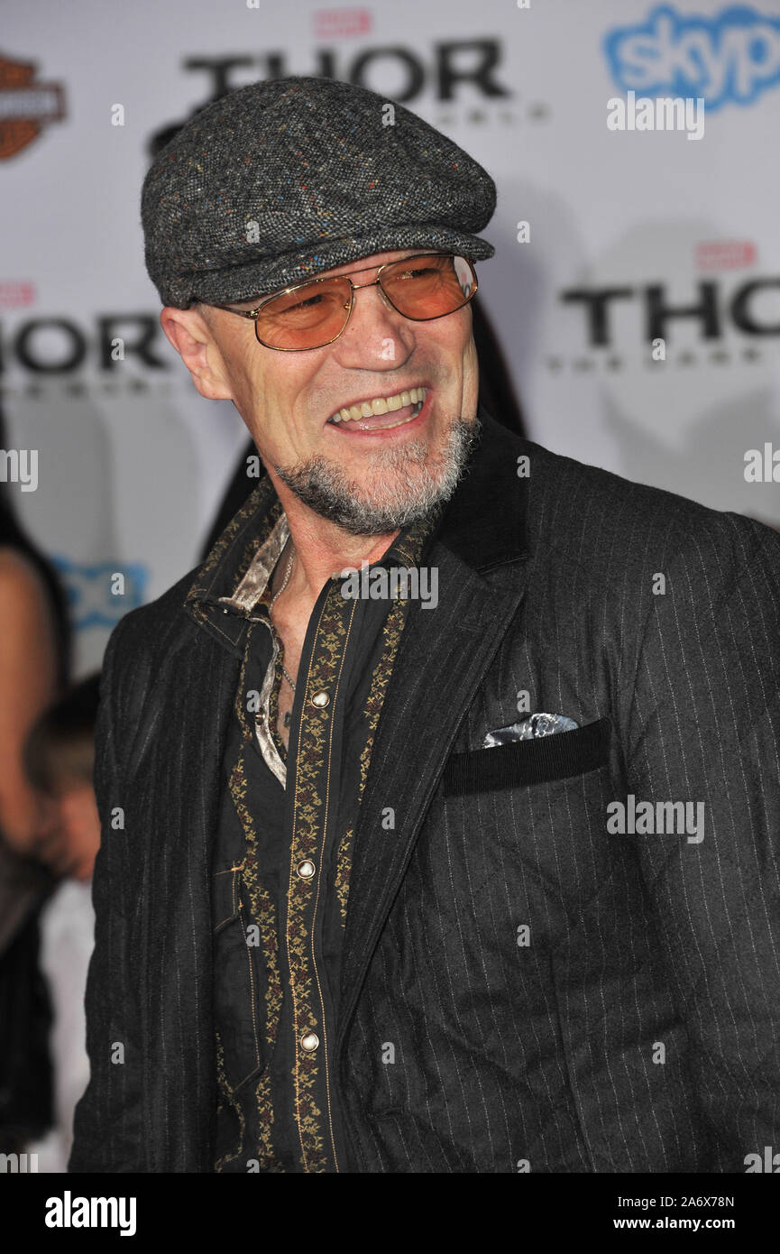 LOS ANGELES, CA - NOVEMBER 4, 2013: Michael Rooker at the US premiere ...