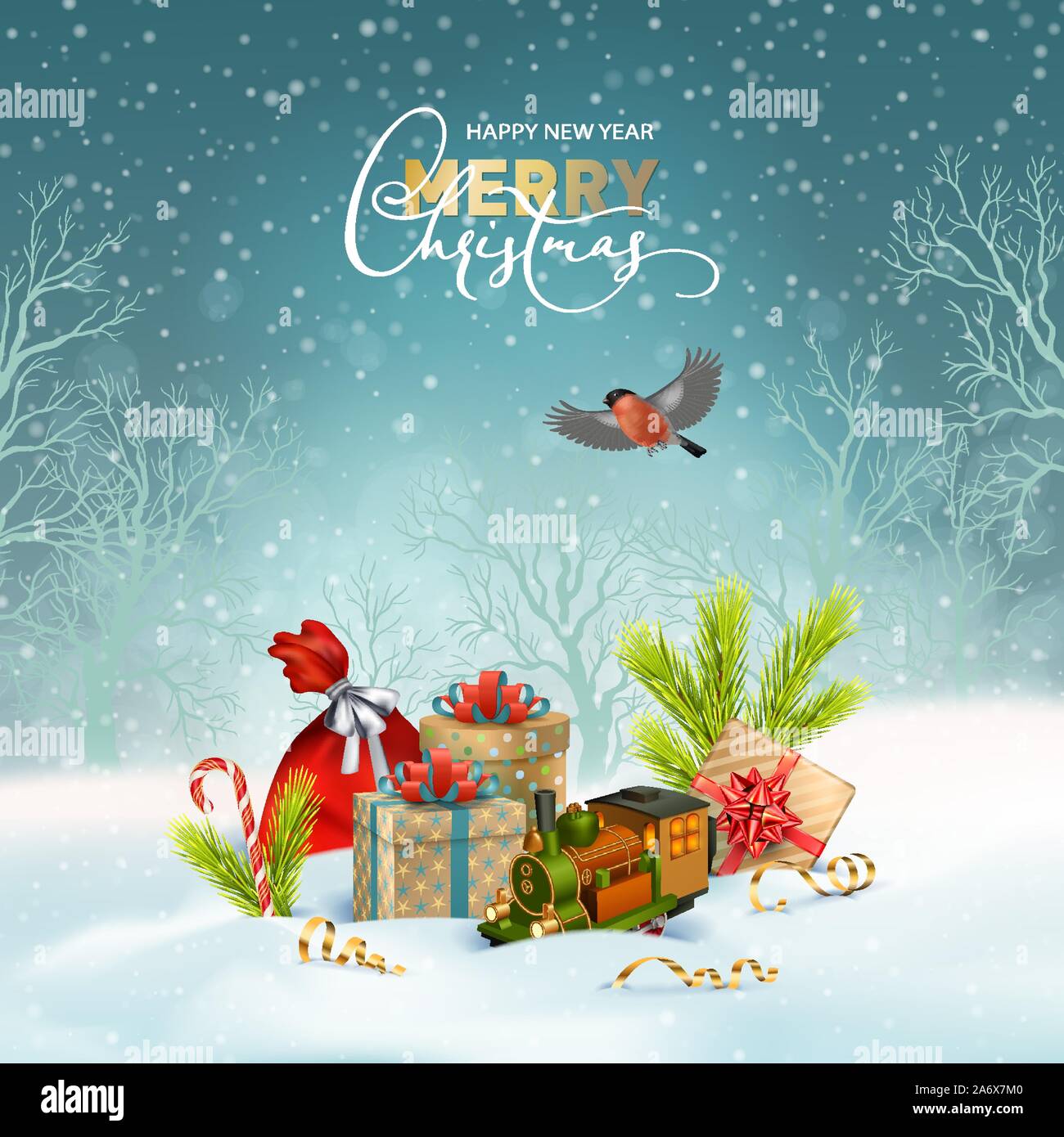 Christmas Holiday Background Stock Vector Image & Art - Alamy