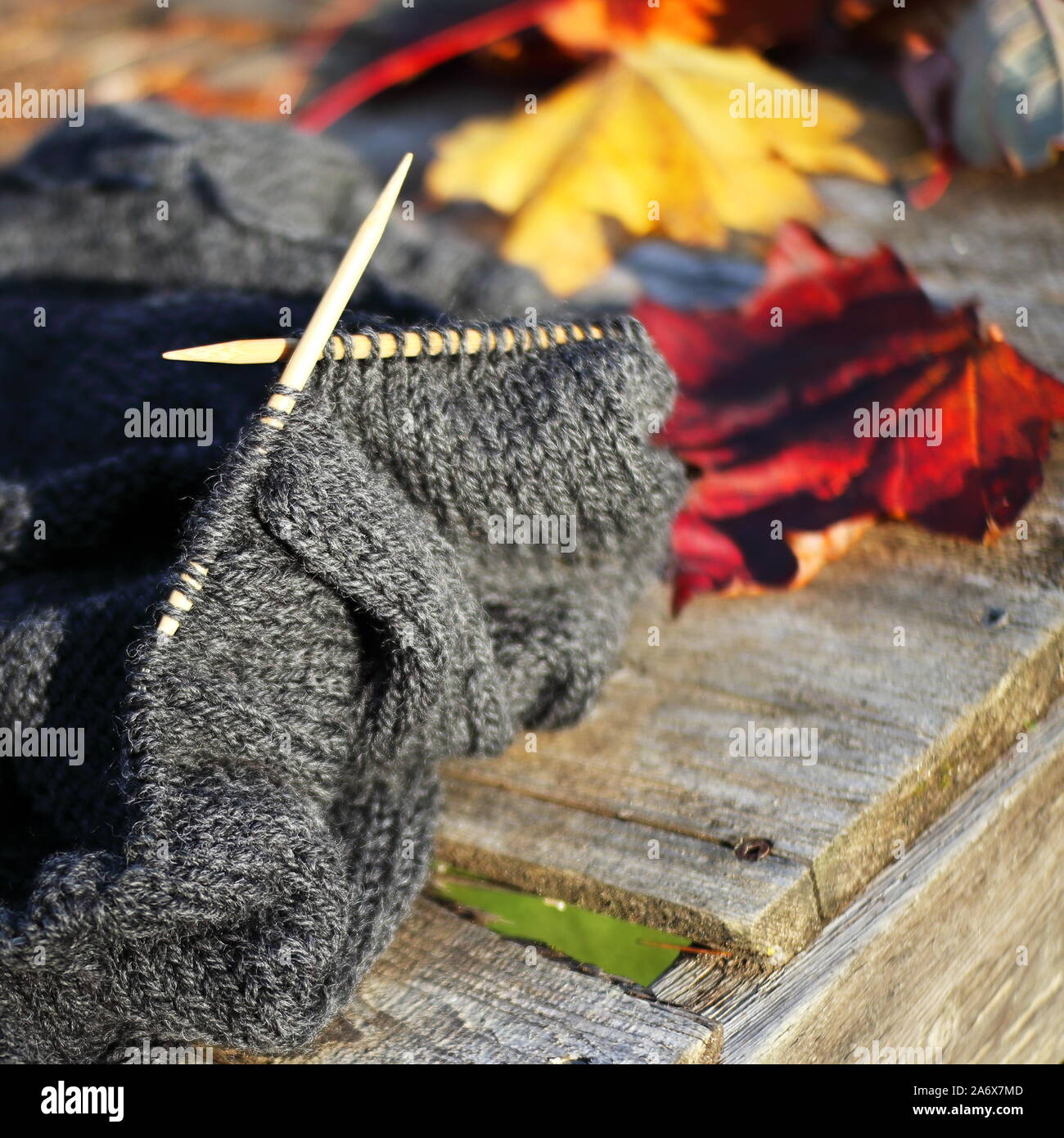 Knitted wool sweater hi-res stock photography and images - Alamy
