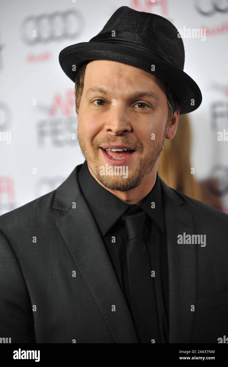 LOS ANGELES, CA - NOVEMBER 9, 2013: Gavin DeGraw at the Los Angeles ...